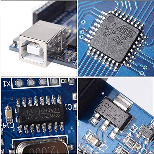 Buy REES52 UNO R3 ATmega328P CH340 Development Board Compatible Arduino UNO R3 Arduino IDE ...