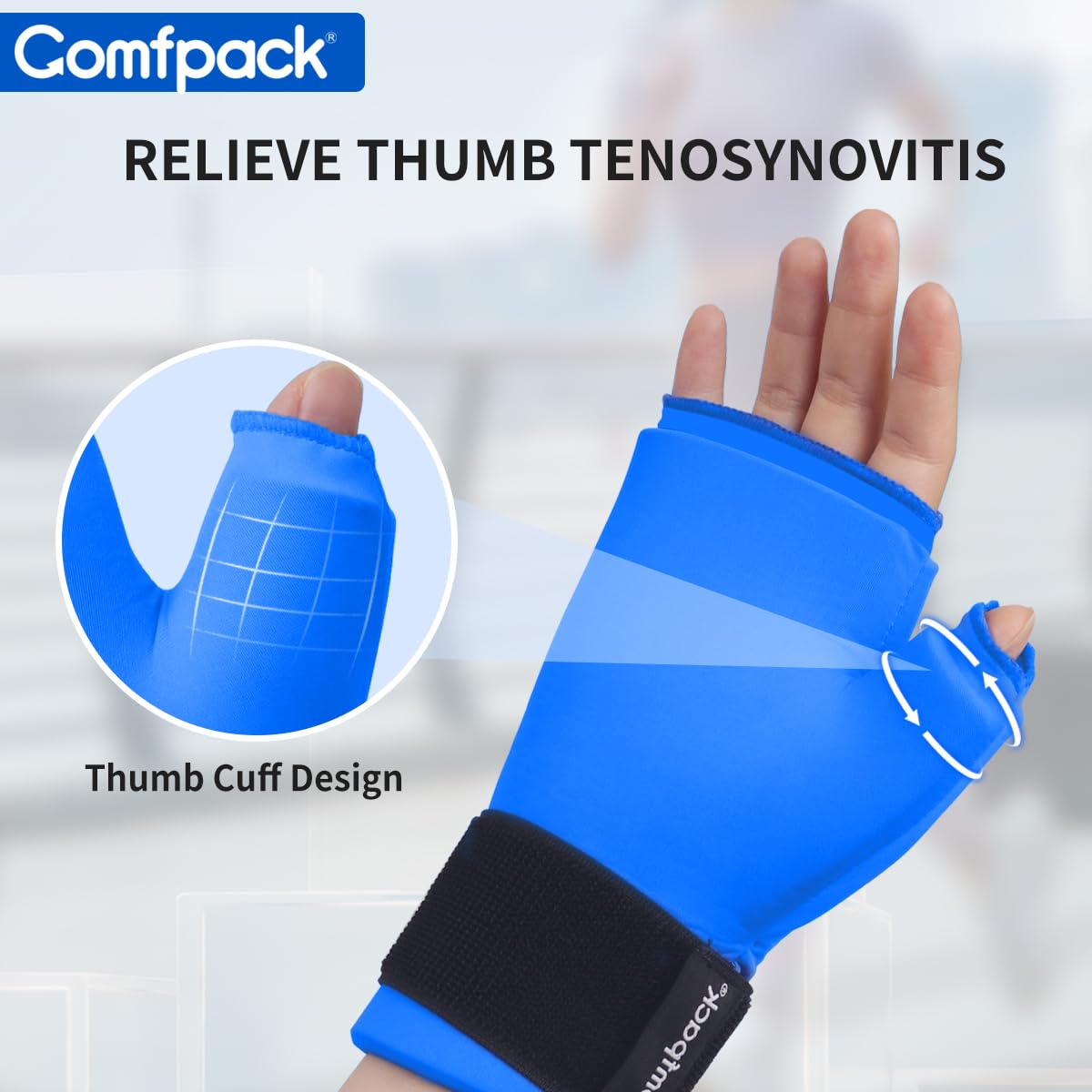 Snapklik.com : Hand Ice Pack Glove For Arthritis, Wrist Ice Pack Wrap ...