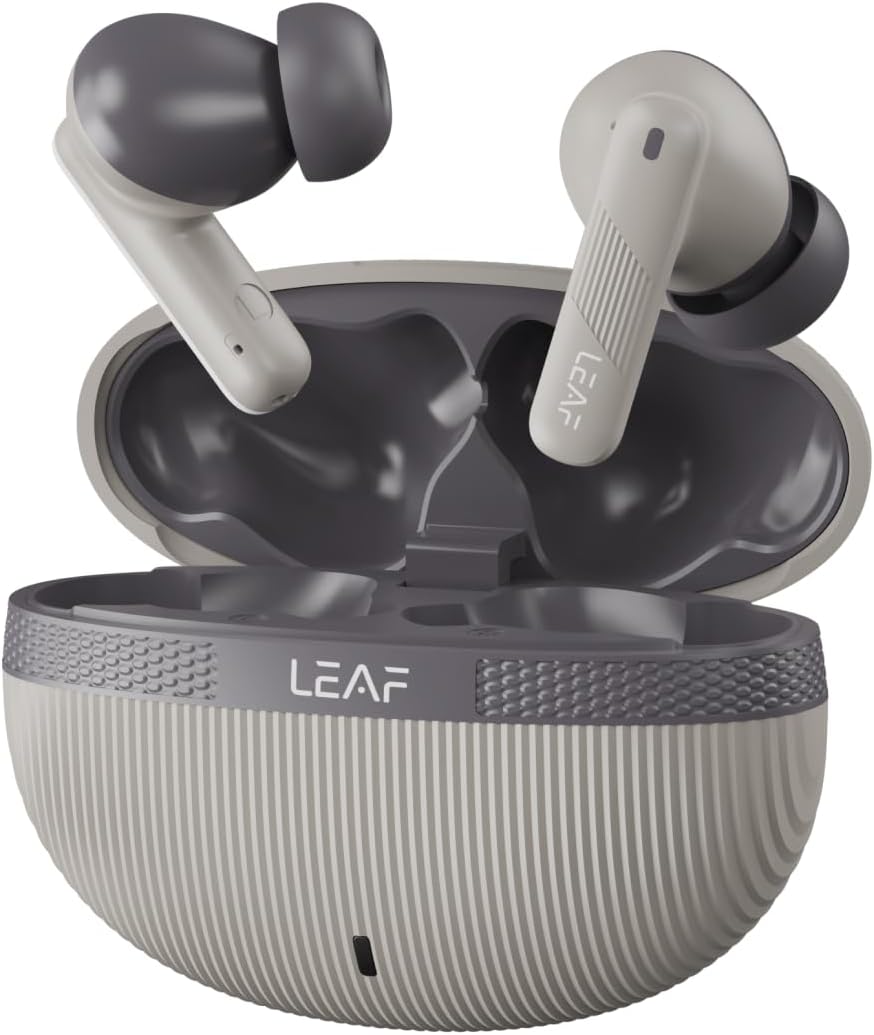 Leaf Buds X342 True Wireless in Ear Earbuds Ai Sound App, 32H Playtime ...