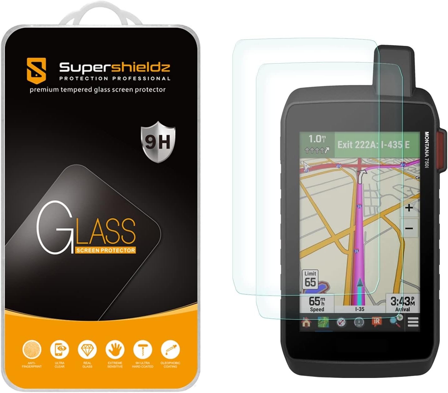 Amazon.com: Supershieldz (3 Pack) Designed for Garmin Montana 760i ...