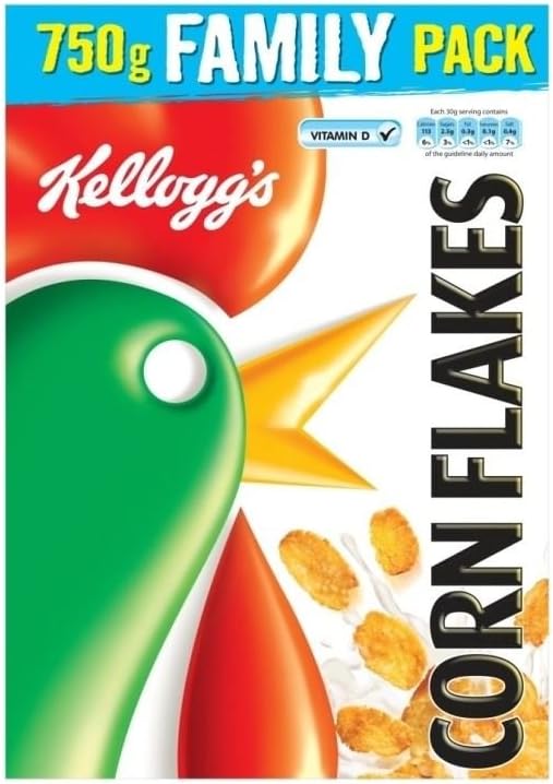 Amazon.com: The Real Cereal Company, Organic Corn Flakes Cereal 3-Pack ...