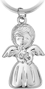 Amazon.com: Shindel Key Chain for Women,Guardian Angel Key Chain Lucky ...