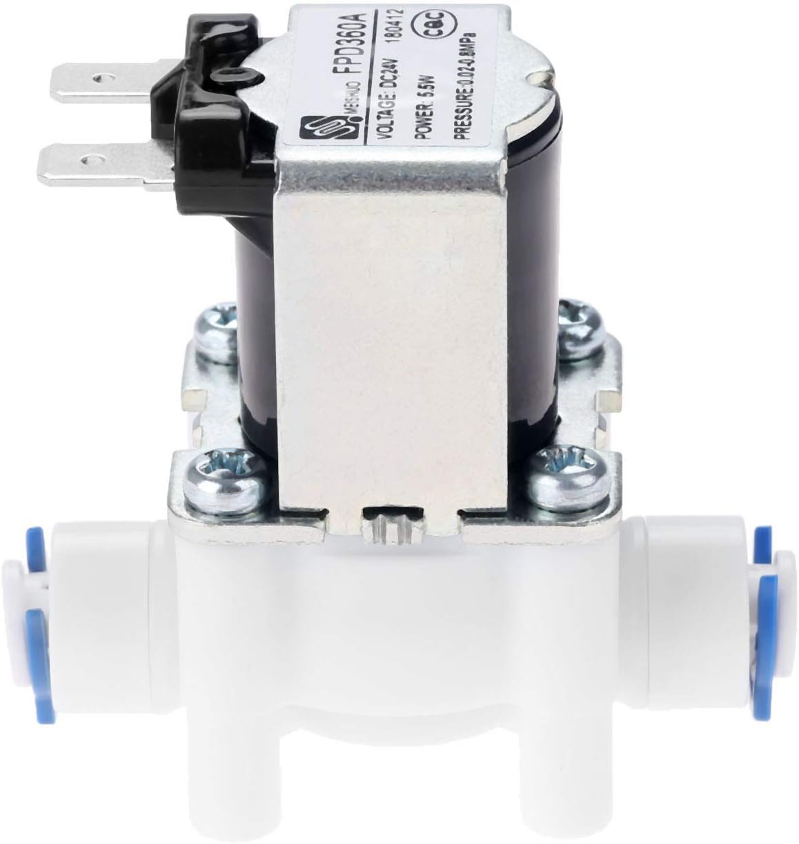 Amazon.com: Beduan Water Solenoid Valve, 1/2" x 1/2" Male Thread DC 24V ...