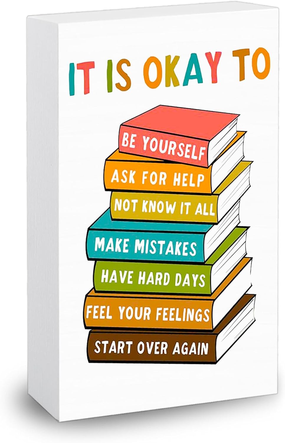 Office Decor Women Trinx Keaire Inspirational Motivational Desk Sign ...