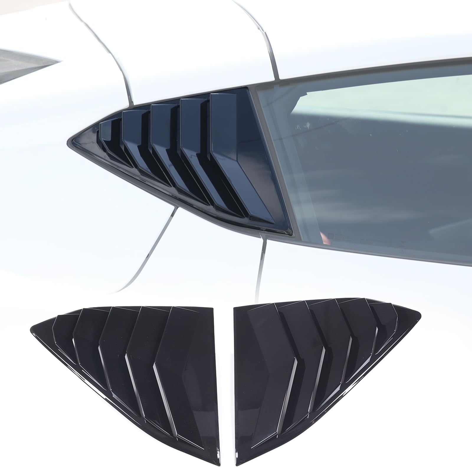 Amazon.com: Window Louvers Air Vent Grill Trim Compatible with ...