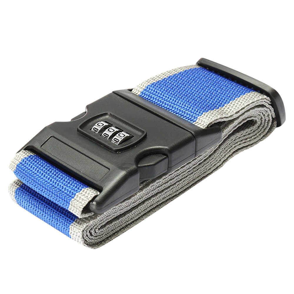 Buy EZ Life Nylon Travel Safety Belt With Combination Lock - Black ...