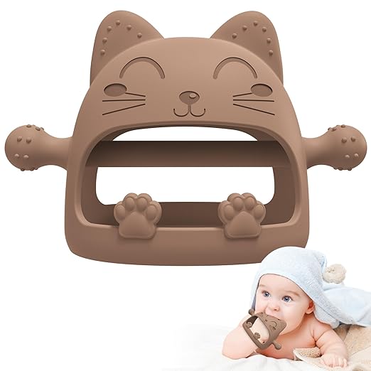 Amazon.com : Baby Teether Toys for 6-12 Months - Teething Relief Must ...