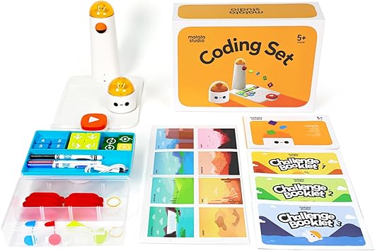 Amazon.com: Matatalab Pro Set Coding Robot for Kids Ages 4+, STEM ...