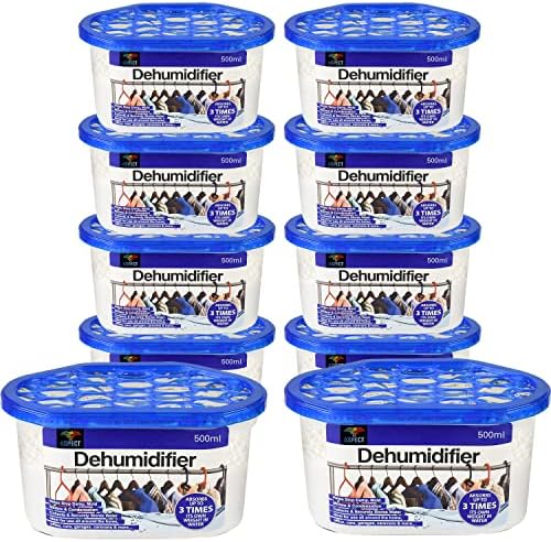 Delka Dehumidifiers 500ml Moisture, Damp Absorbers, Disposable ...