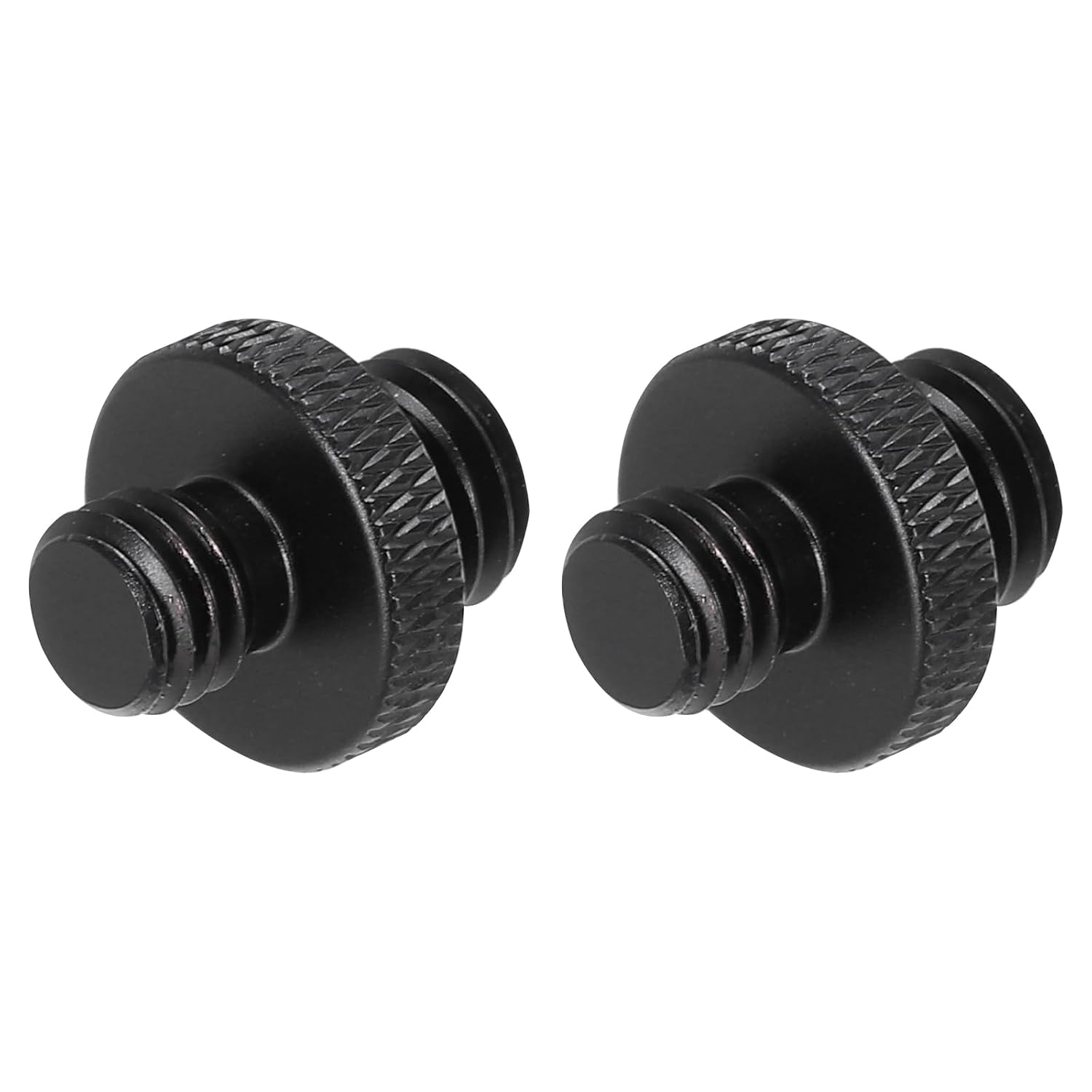 MECCANIXITY 2Pcs Mic Stand Adapter M8 Male to M10 Male Double Sides ...
