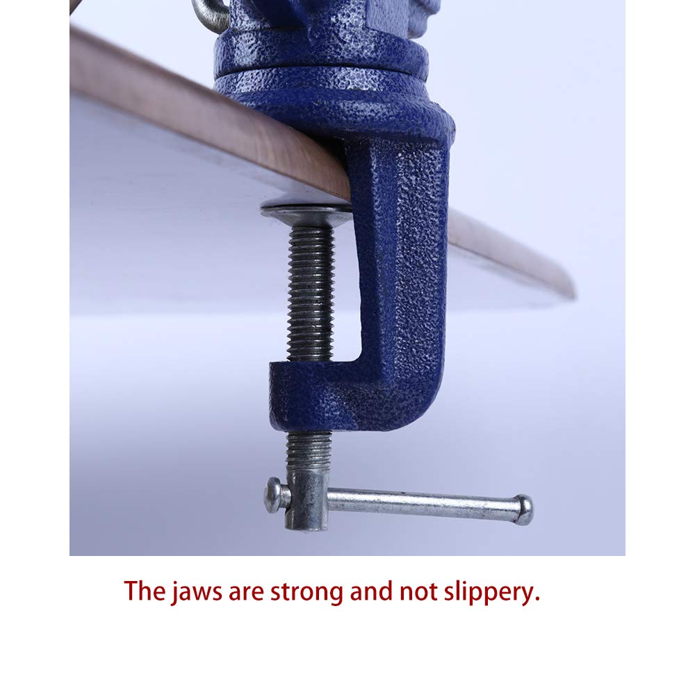 Snapklik.com : Bench Vise, Multi-function Bench Vise 360 Degree ...