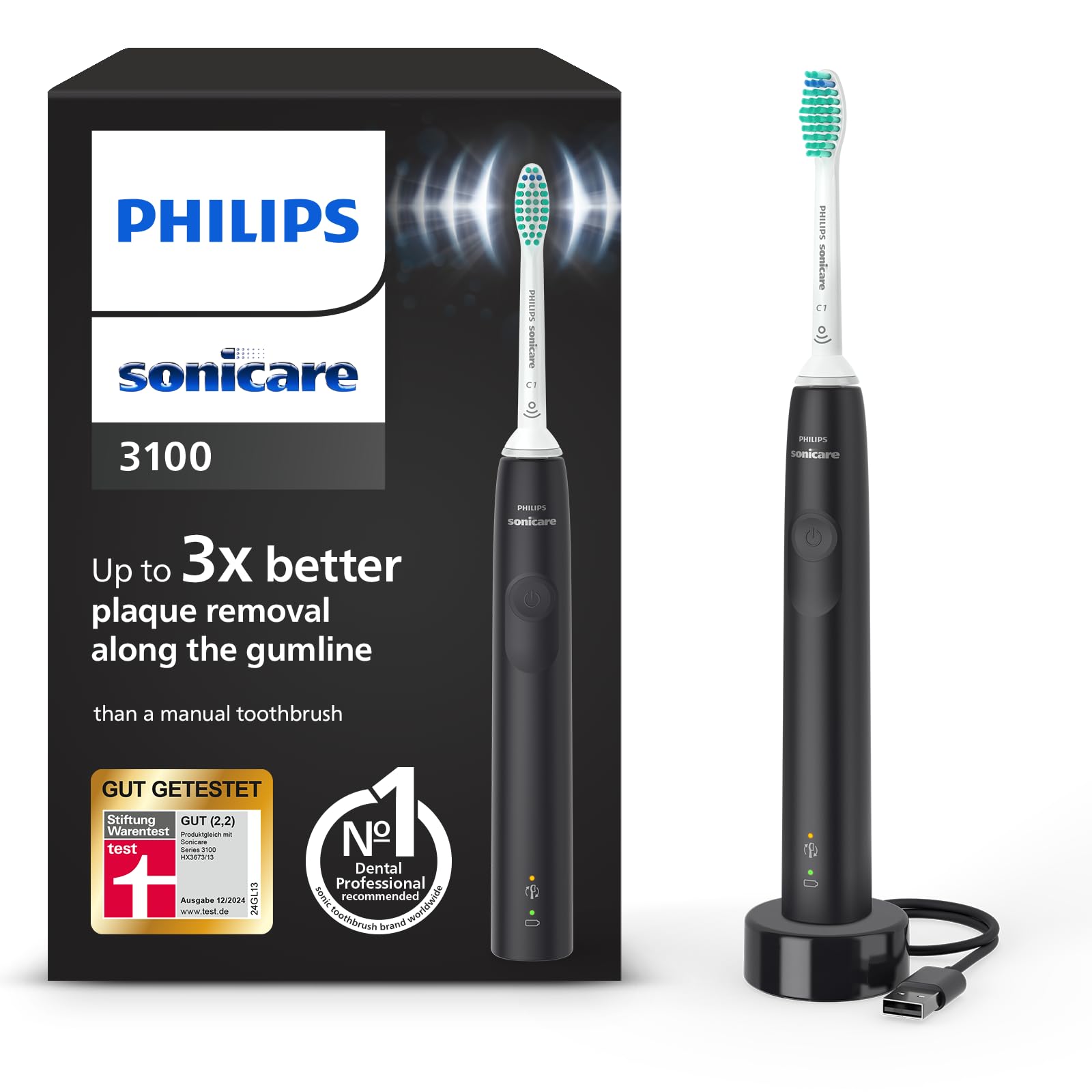 Philips Sonicare HX3671/14 Electric Toothbrush, Sonic Toothbrush ...