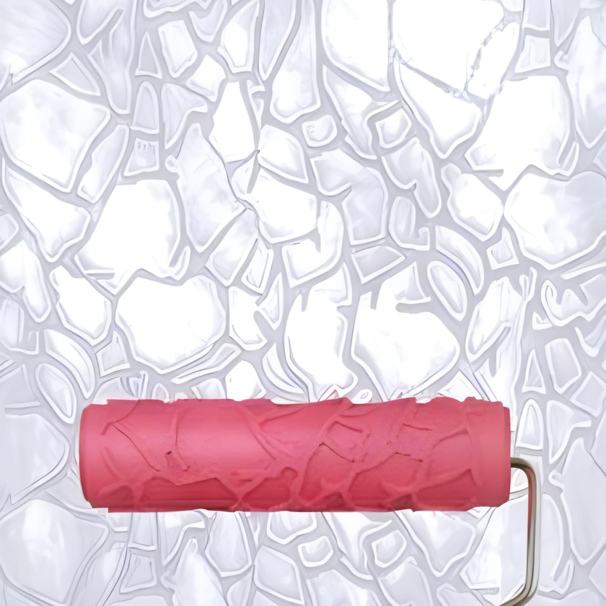 BANCOO 7"DIY Patterned Paint Roller | Decorative Art Texture Roller ...