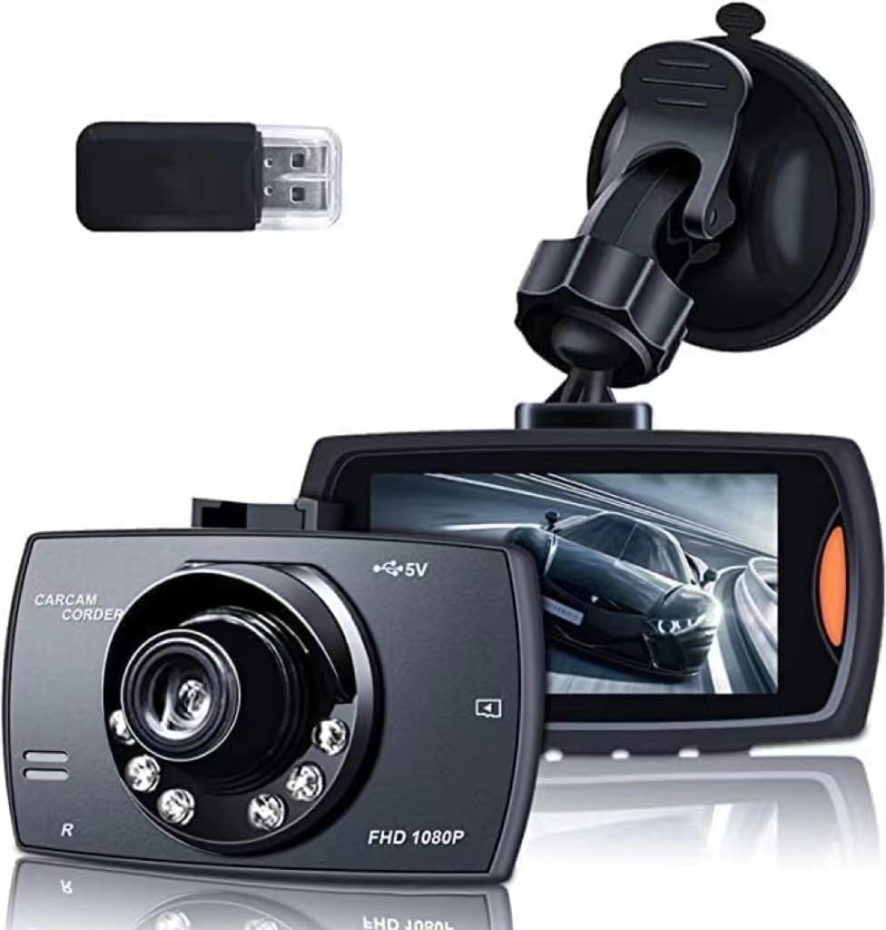 Amazon.com: Dash Cam Dashboard Camera with Card Reader,X2 Dash Camera ...