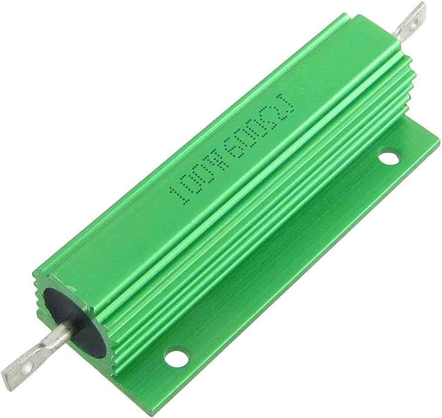 Amazon.com: Aluminum Case Wire Wound 100W Power Rating 5% 600 Ohm ...