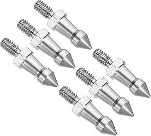 Amazon.com : PATIKIL 1/4 Inch Thread Tripod Spike, 6 Pack Camera Tripod ...
