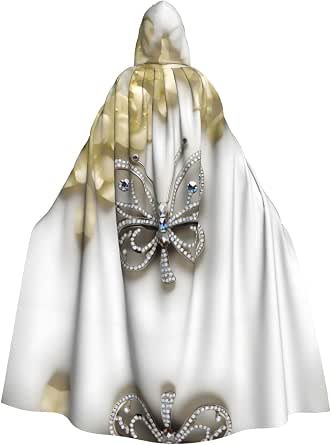 Amazon.com: YQxwJL Rhinestone Butterfly And Flower Print Men Hooded ...
