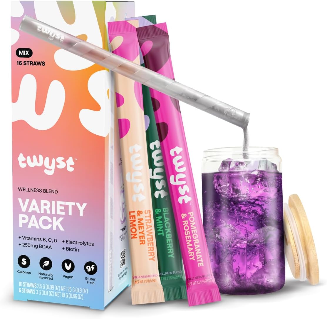 Amazon.com: Twyst Wellness Powder Blend | Variety Pack | Biodegradable ...