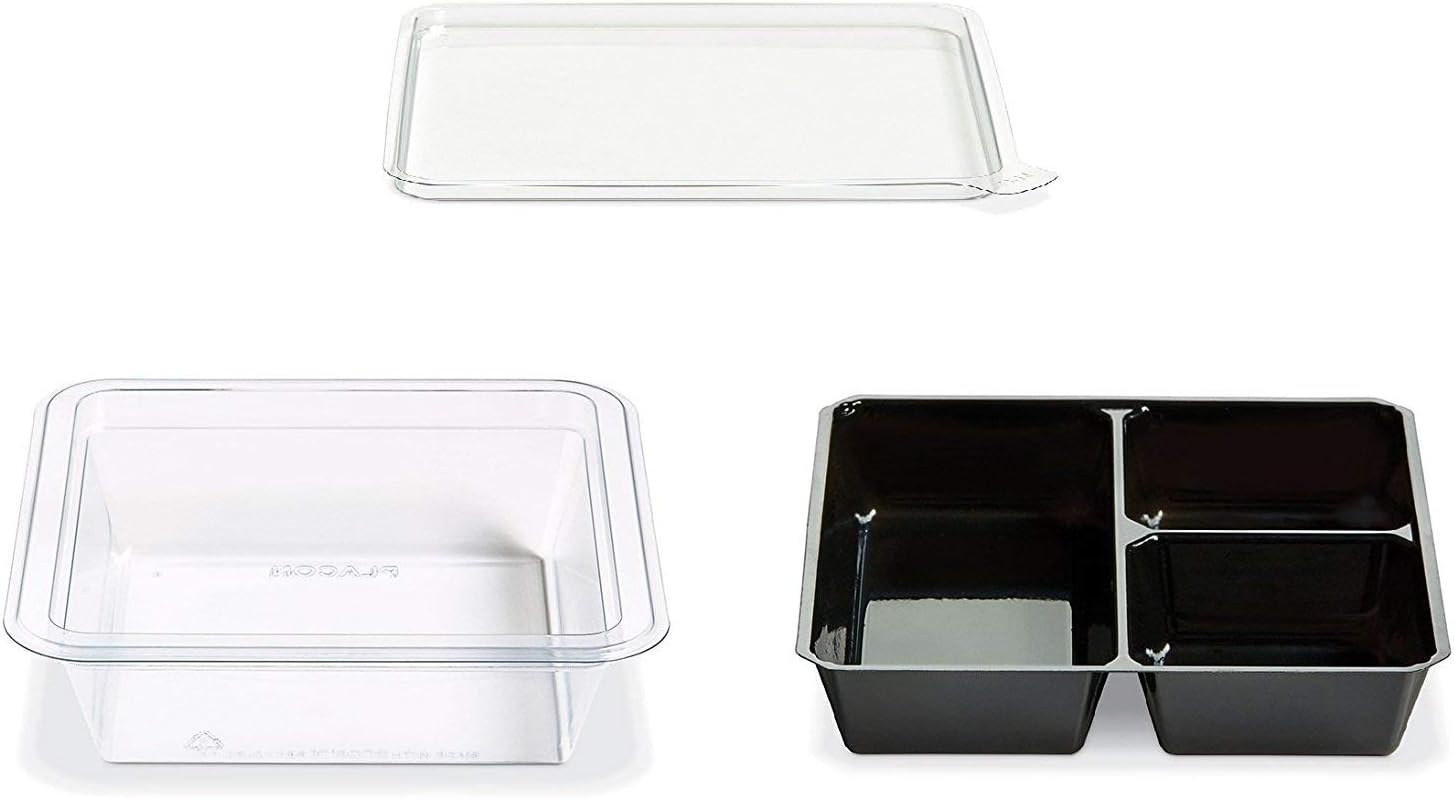 Amazon.com: Placon Fresh‘n Clear GOCUBES Set: 12 oz Clear Plastic ...