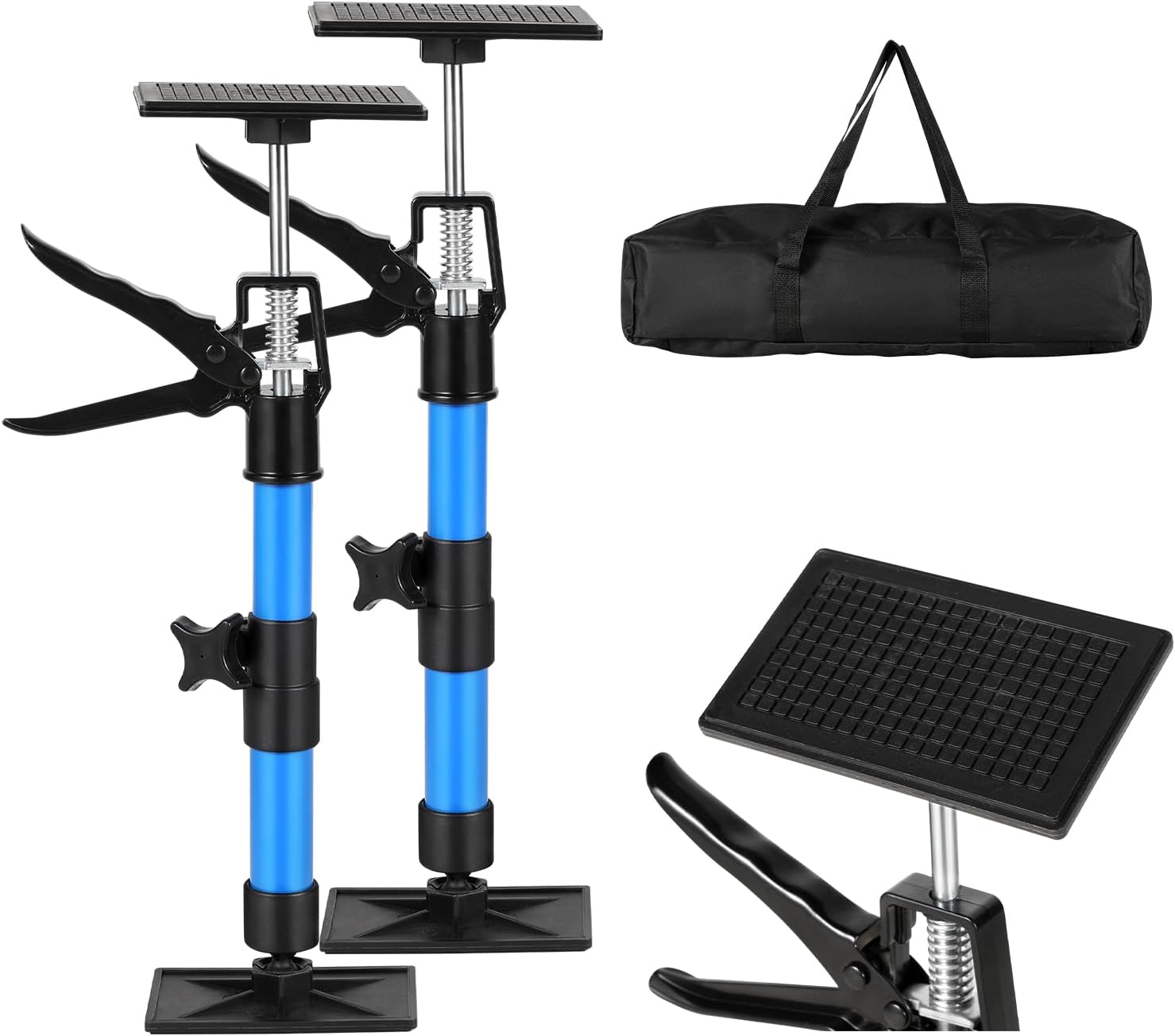 Amazon.com: Aukivon Cabinet Jacks for Installing Cabinets, 11.8'' to 23 ...