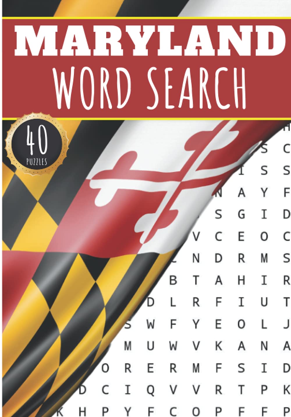 Maryland Word Search 40 Fun Puzzles With Words Scramble Adults ...