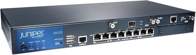 Amazon.com: Juniper SRX220 Services Gateway (SRX220H) : Electronics