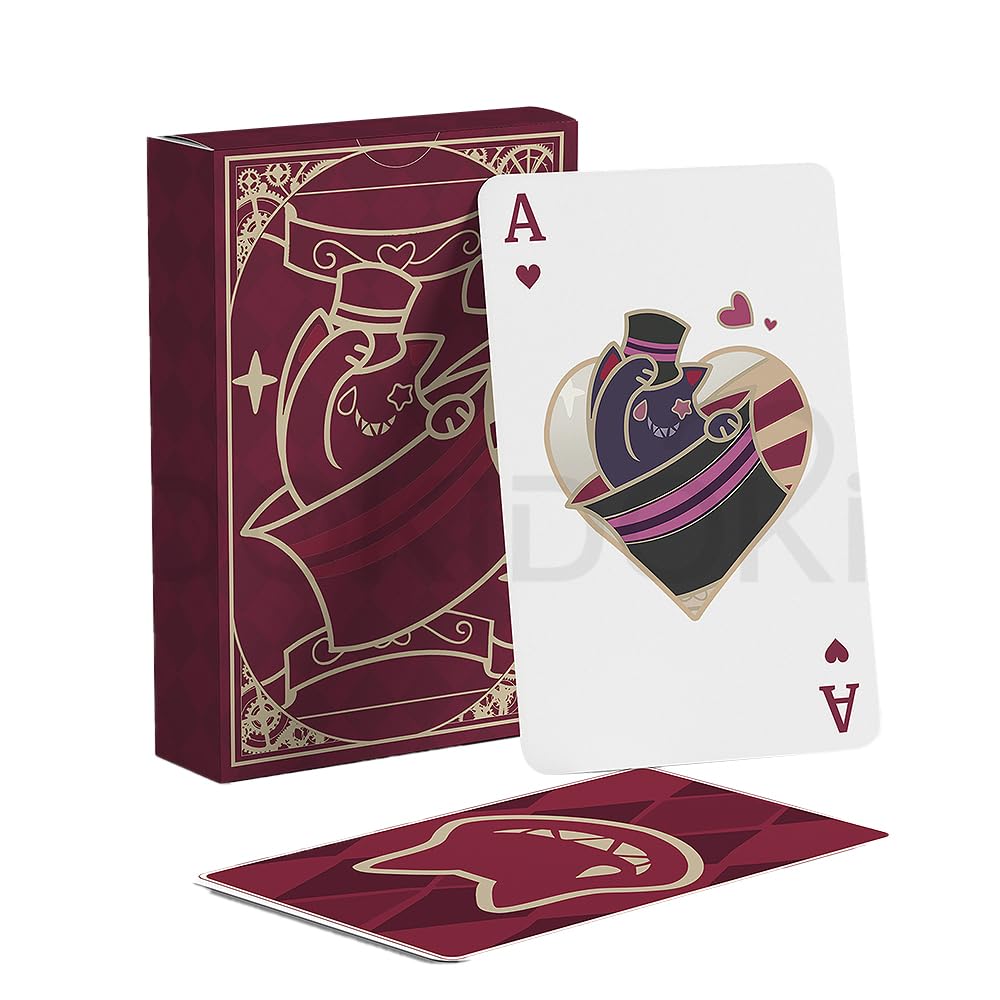 KIRA KIRA Lyney Poker 54 Cards/Set Game Genshin Impact DokiDoki ...