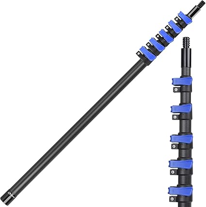 Amazon.com: Carbon Fiber Extension Pole 4.7-24FT Telescoping Paint ...