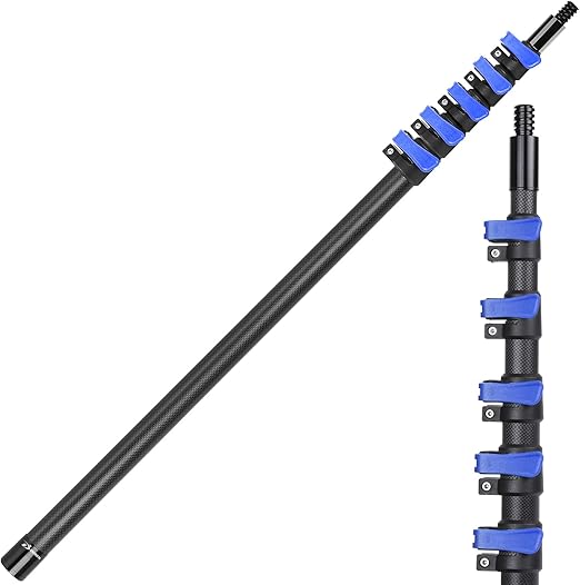 Amazon.com: Carbon Fiber Extension Pole 4.7-24FT Telescoping Paint ...