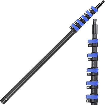 Amazon.com: Carbon Fiber Extension Pole 4.7-24FT Telescoping Paint ...
