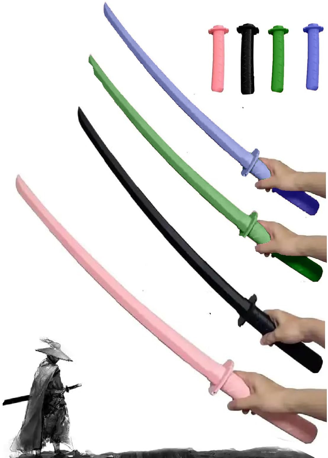 AGAS 3D Fidget Samurai Sword Toy Sensory 3D Printed Gravity Retractable ...