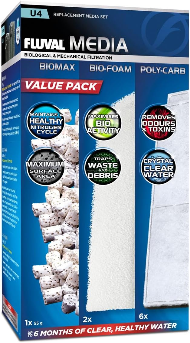 Fluval U4 Internal Filter, 240 Litre : Amazon.co.uk: Pet Supplies