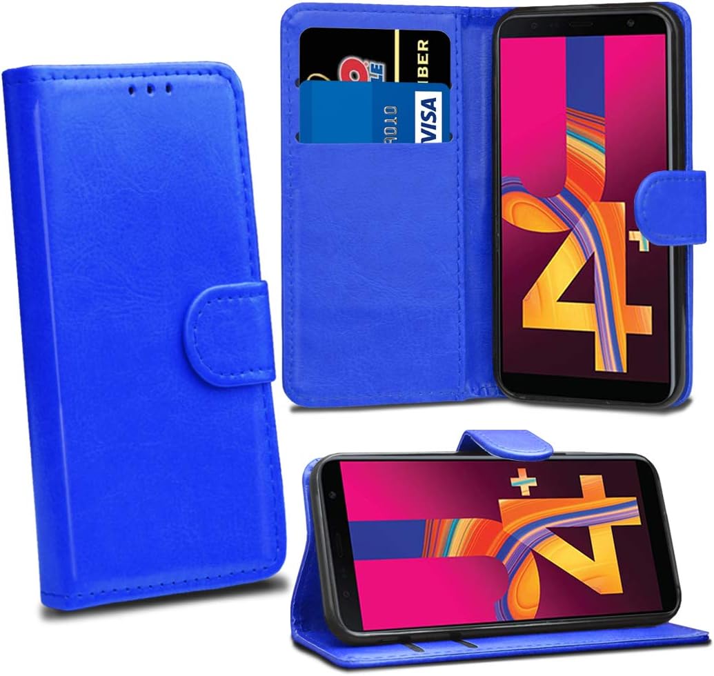 Galaxy J4+ Case, Samsung Galaxy J4+ 6.0" SM-J415FN Case Magnetic Flap ...