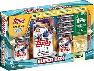 2024 Topps Baseball Updates Super Box with Exclusive Cards.
