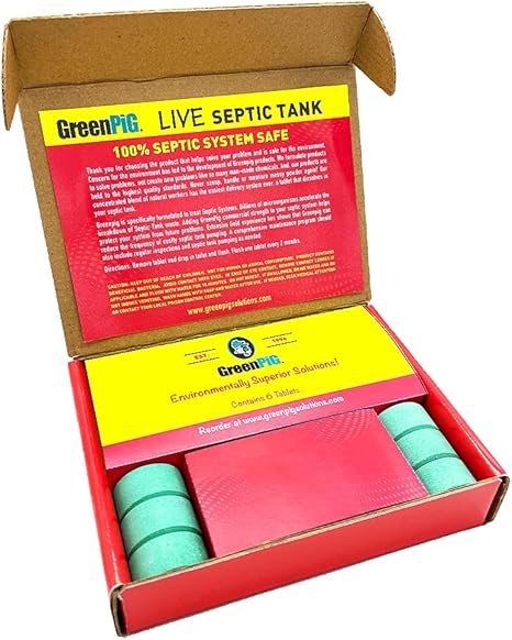 Amazon.com: GREEN PIG 52C Live Tank Treatment Aids in The Breakdown of ...