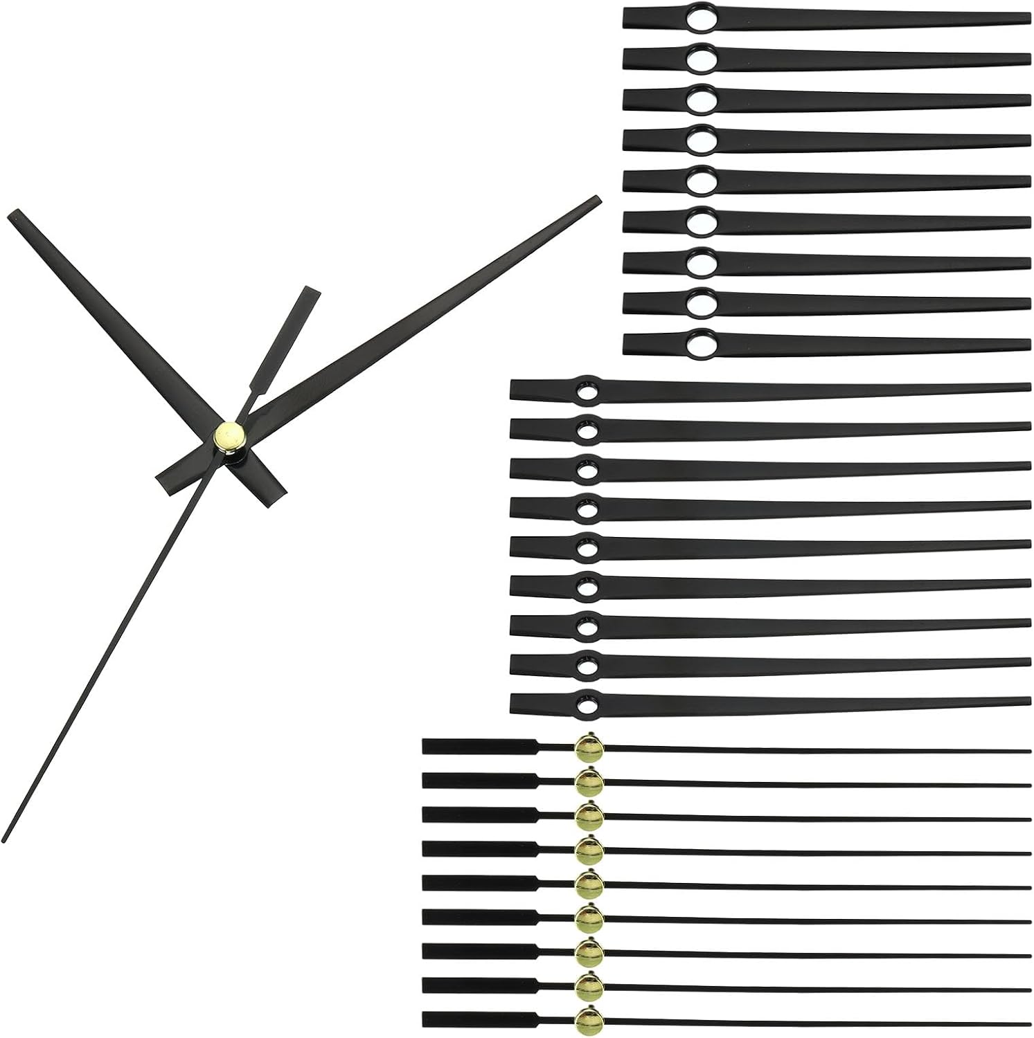 Amazon.com: PATIKIL Replacement Clock Hands Kit, 10 Set Replacement ...