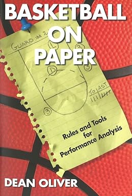Basketball on Paper: Rules and Tools for Performance Analysis: Oliver ...