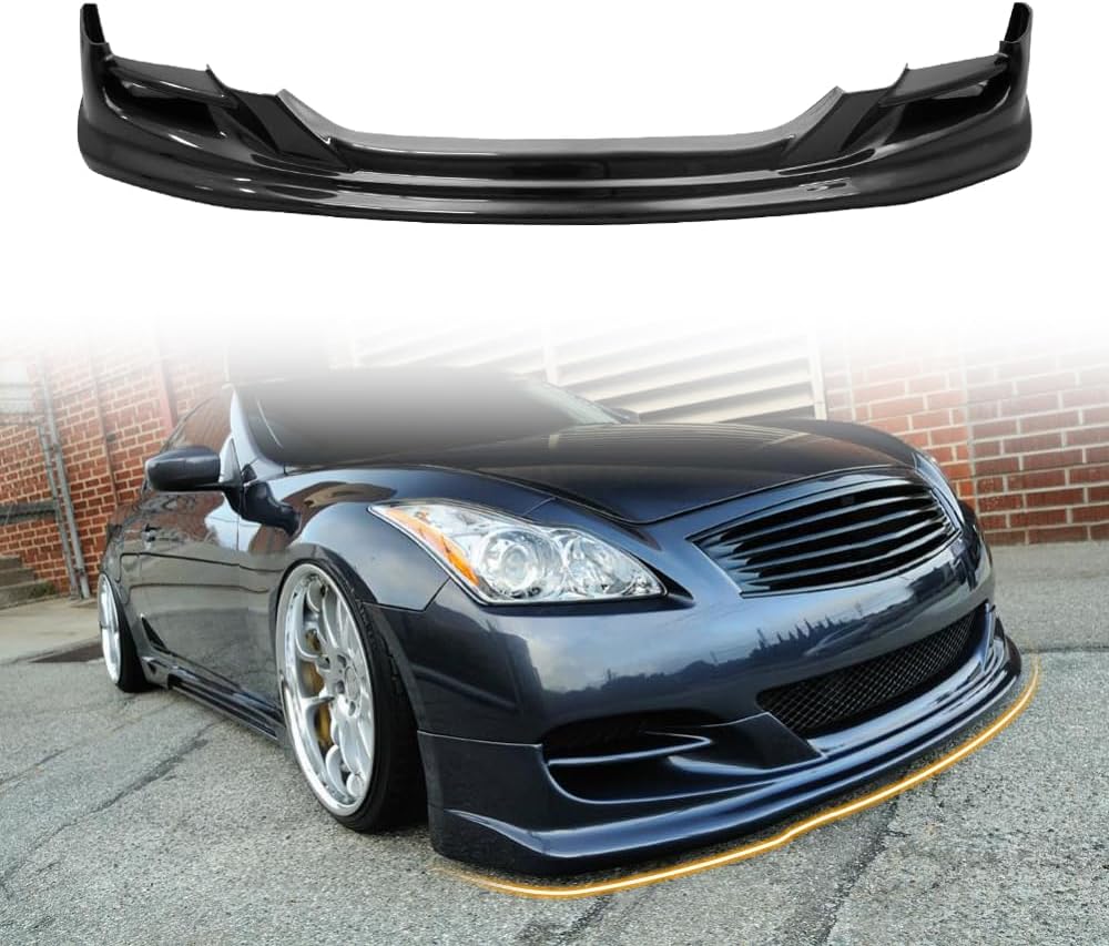 Amazon.com: Front Bumper Lip Spoiler Compatible with 2008-2013 Infiniti ...