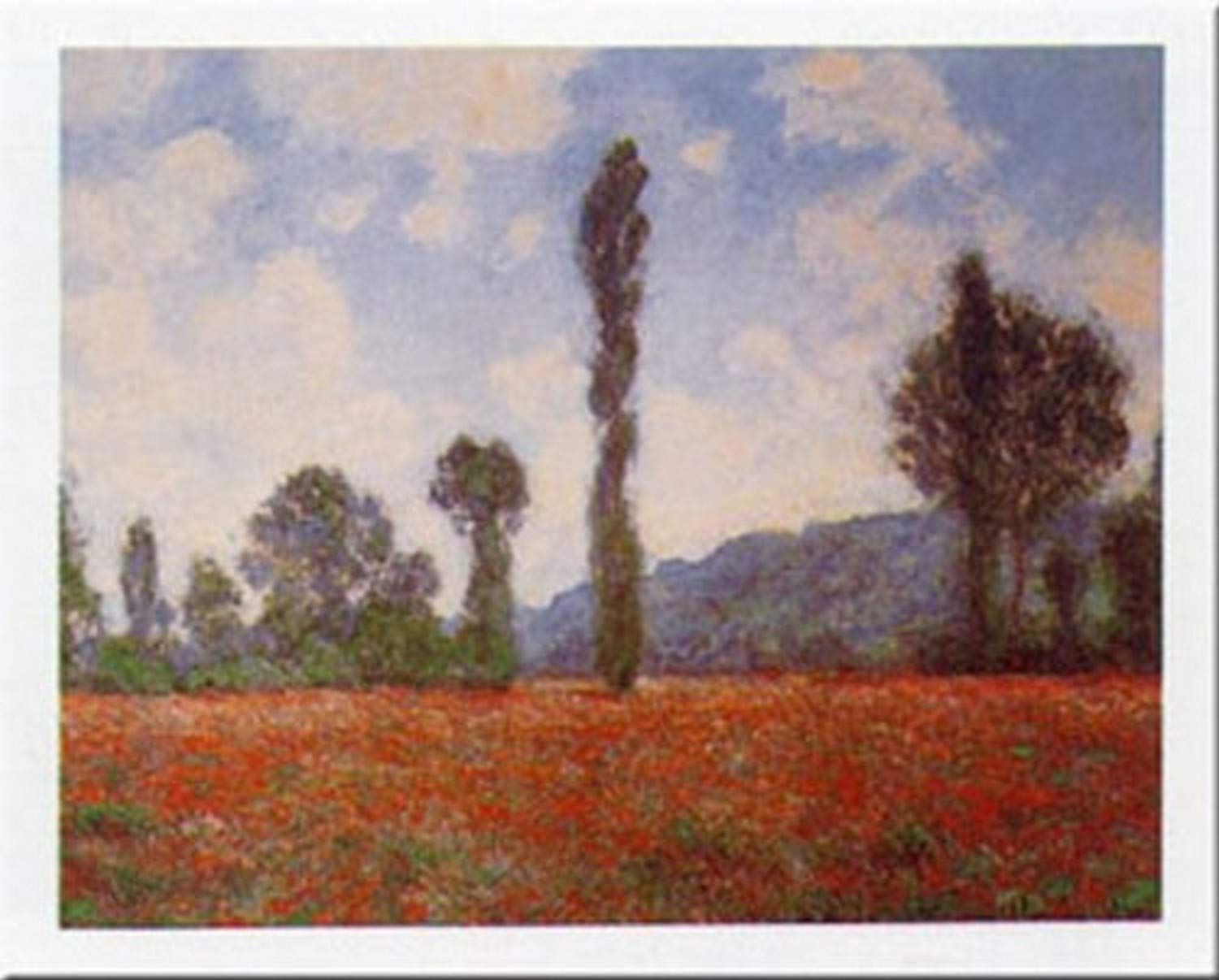 Buyartforless Campo Di Papaveri by Claude Monet 16x20 Art Print Poster ...