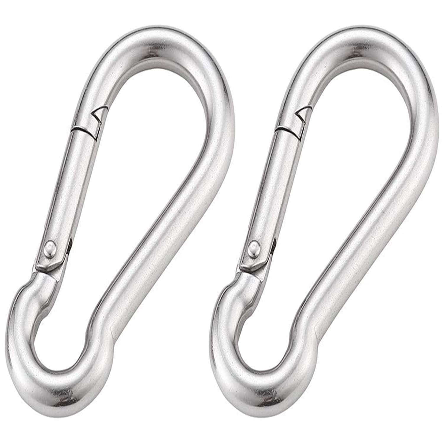 4 Inch Spring Snap Hook 304 Stainless Steel Quick Link Lock Fastner ...