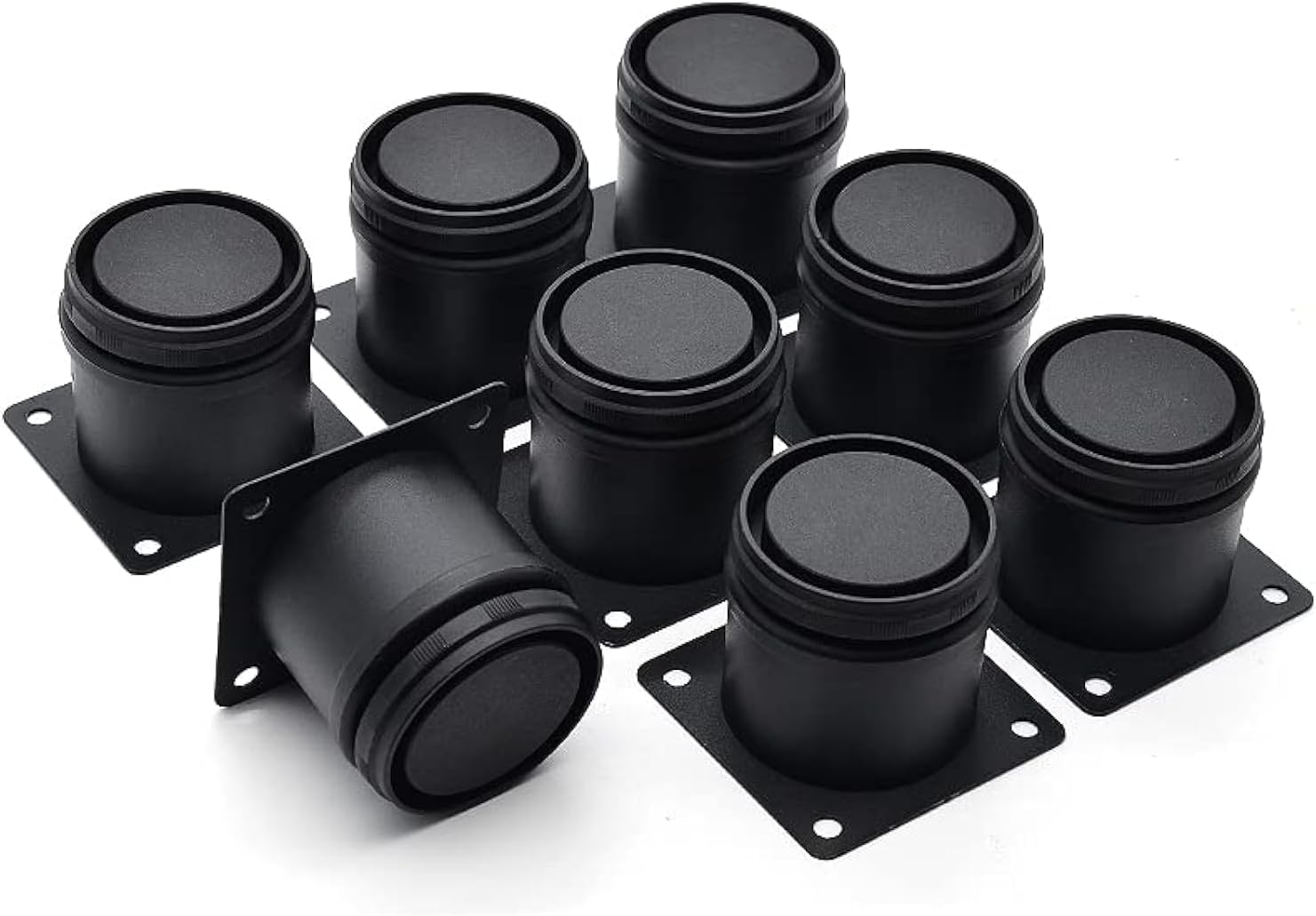 Amazon.com: HDAJY 8-Pack 2 Inch Furniture Legs, Stainless Steel Legs ...