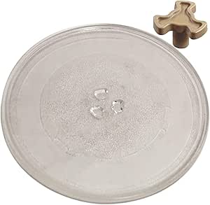 Amazon.com: Microwave Flat Glasses Plate Turntable Tray for Microwave ...