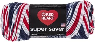 Amazon.com: red white and blue variegated yarn