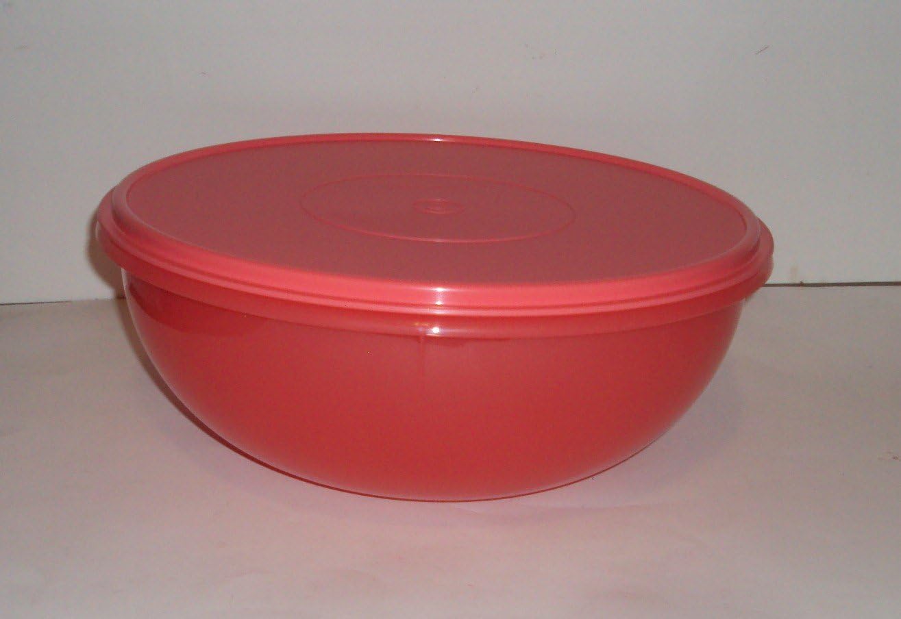Amazon.com: Tupperware 26cup Fix N Mix Bowl Watermelon Coral with Seal ...