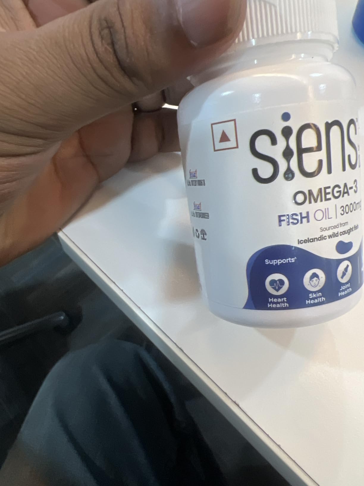 Siens By Dabur Omega-3 Fish Oil Capsules 3000mg - 30 softgels|Supports ...