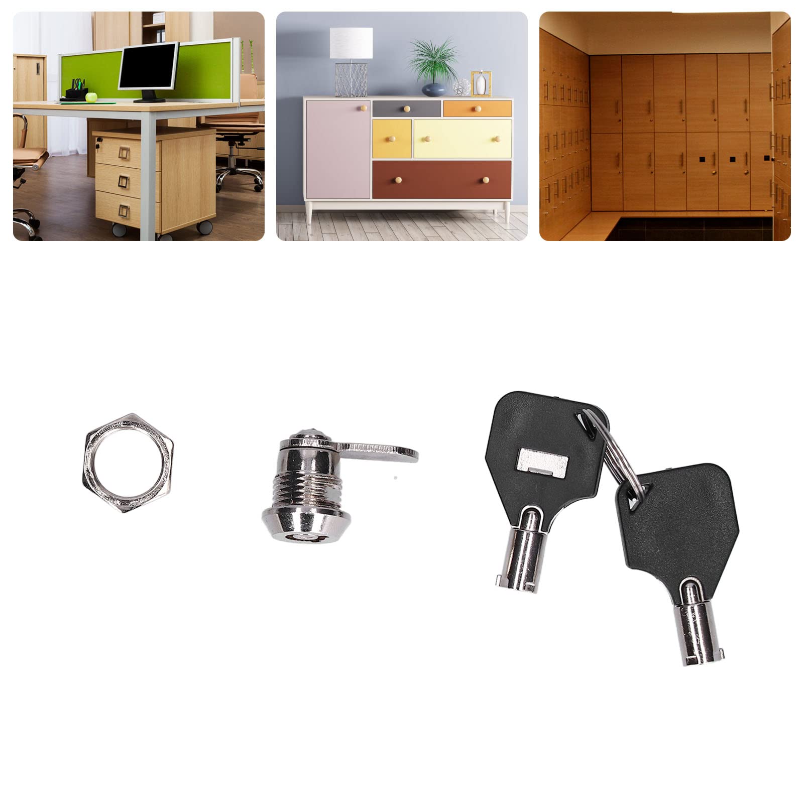 Office Cabinet Locks 2x Spare Key For Hafele Symo 3000 Office