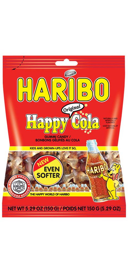 Amazon.com : Only Kosher Candy Haribo Candy Cola Bottle - Single Bag ...