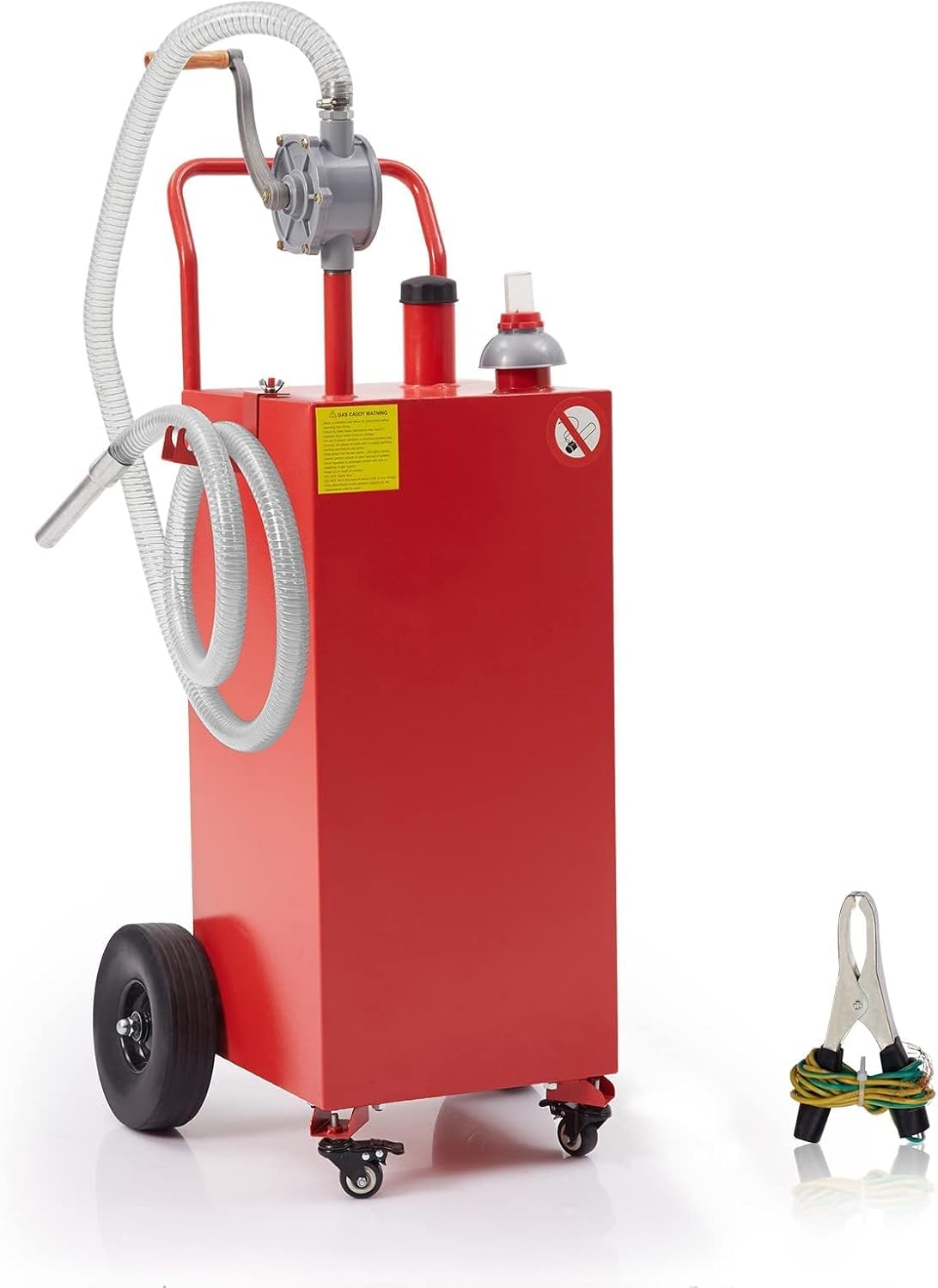 40 Gallon Fuel Caddy,Portable Gas Tank With Reversible Rotary Hand ...