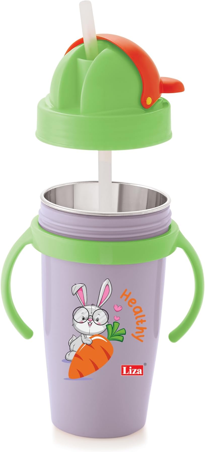 Adore Grippo Straw Sipper with Twin Handle | Water, Milk Baby Drinking ...