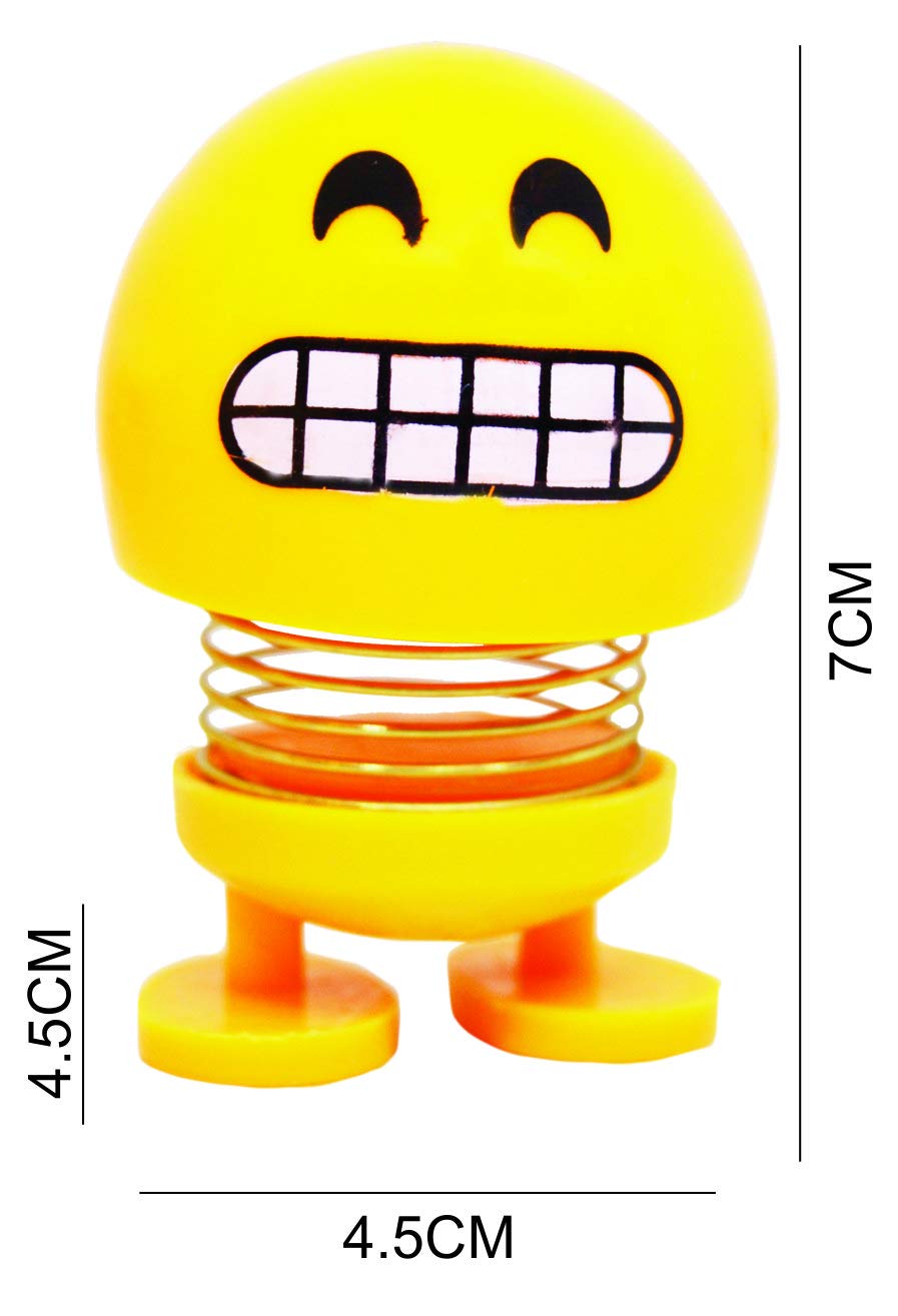 Buy Saubhaya Global Emoji Face with Grimmacing Spring Doll, Cute Emoji ...